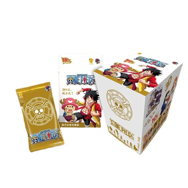 One Piece Rare Cards Box Luffy Zoro Nami Chopper Bounty Collection ...