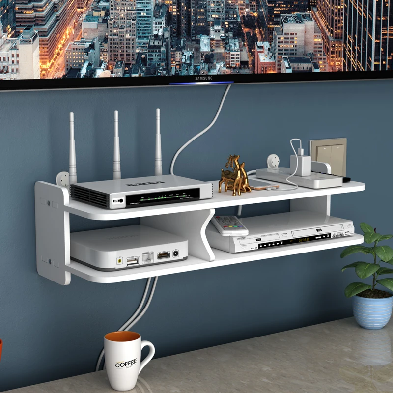 Wall Mounting Metal Wireless Wifi Router Boxes/TV Set-Top Box/DVD ...