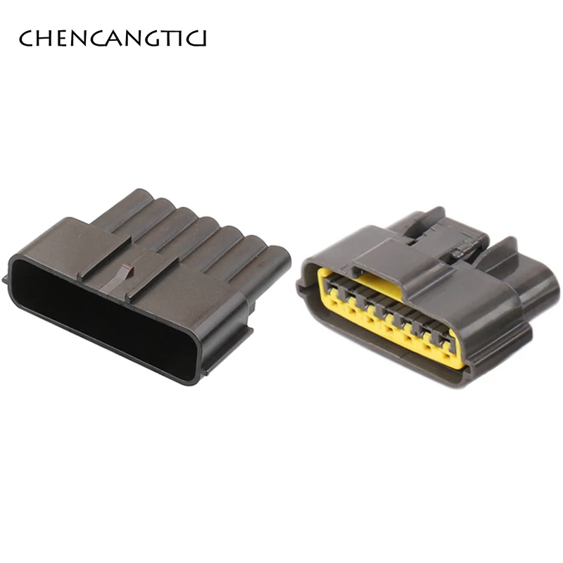 1-20 Sets 7 Pin Female Waterproof Plug Automobile Wire Harness ...