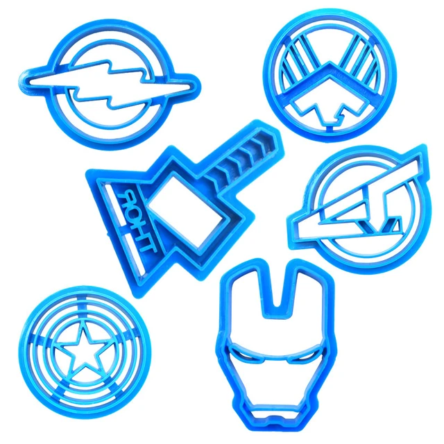 Marvel Cookie Cutters