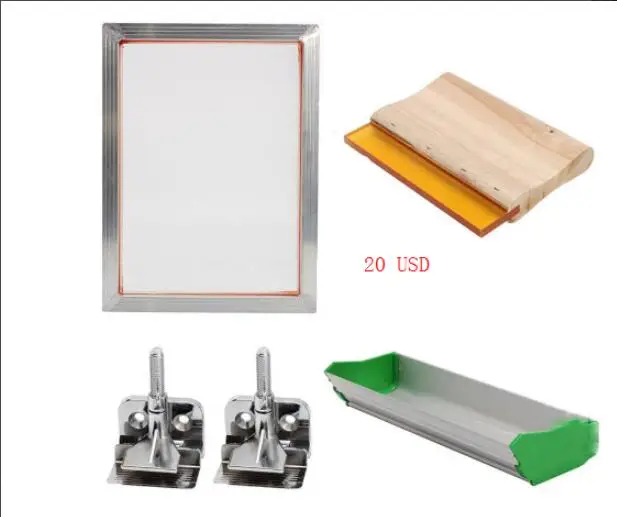 Screen-printing-equipment-printing-tool-kit-aluminum-frame-screen ...