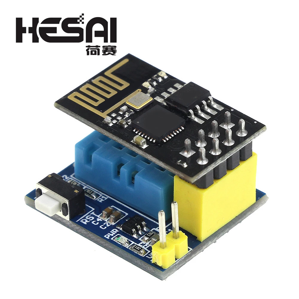 ESP8266 DHT11 Temperature Humidity Sensor Module with ESP-01 ESP-01S ...