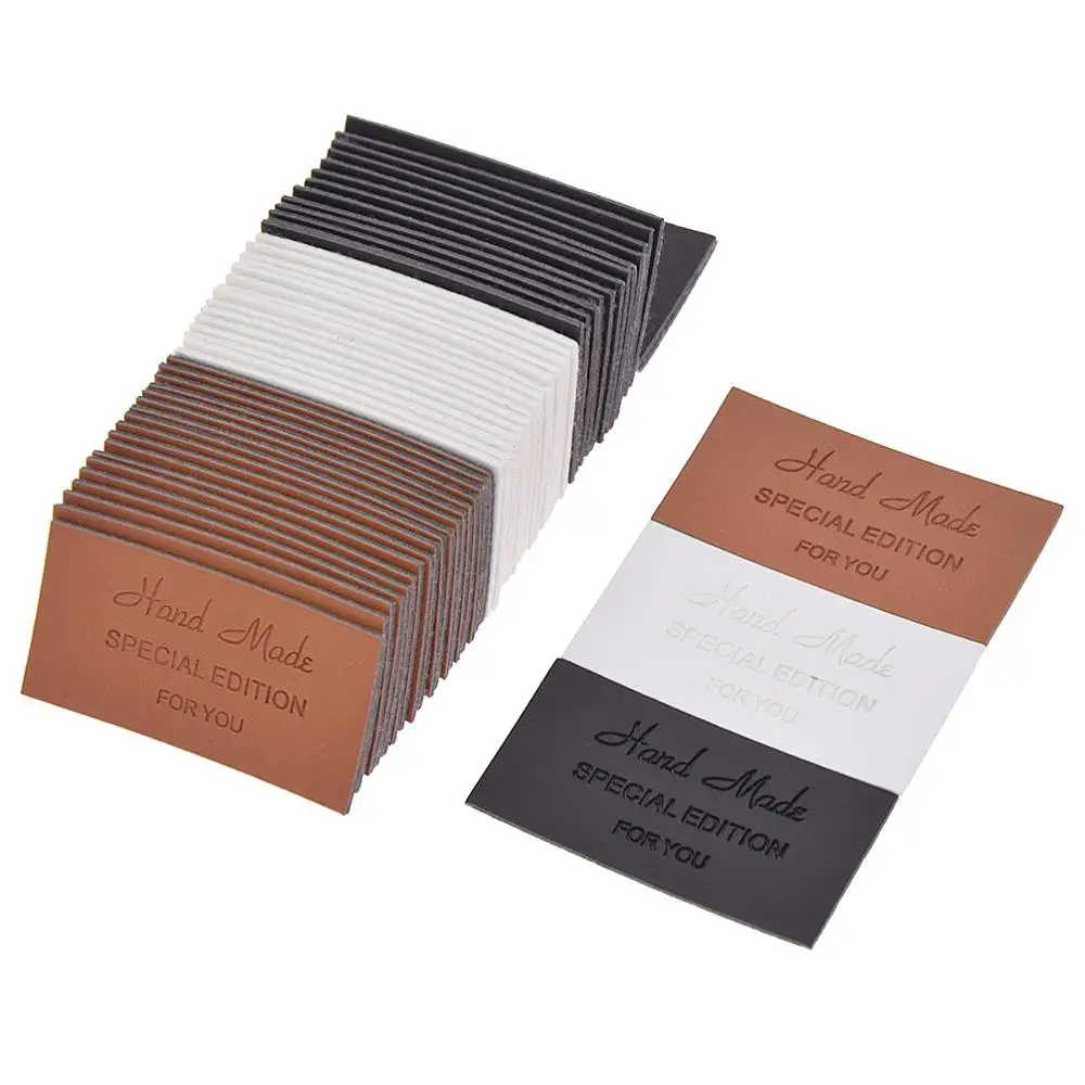 Wholesale-48pcs-lot-Handmade-Labels-Clothes-Garment-Letter-Leather ...