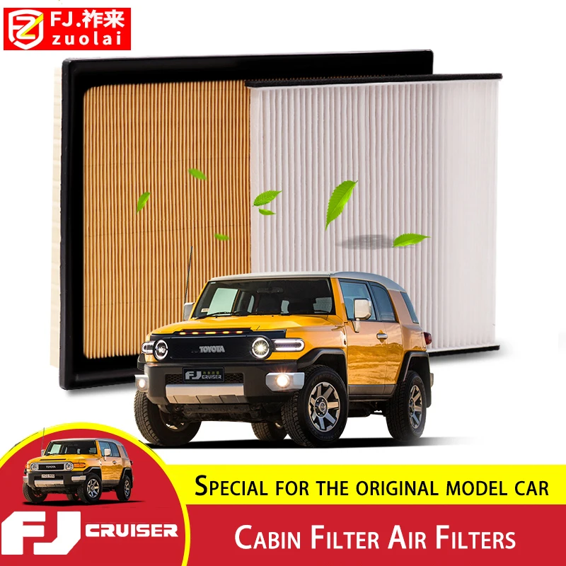 For Toyota FJ Cruiser Cabin Filter Densify Automobiles Filters Cruiser ...