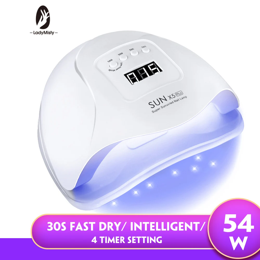 SUN X5 Max LED Lamp Nail Dryer 80W LED 36/45 LEDs UV Ice Lamp Dryer For ...