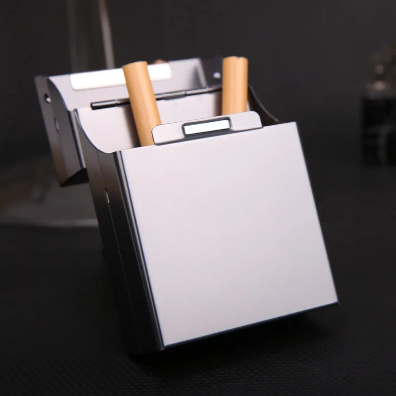 Magnetic-Clamshell-Cigarette-Case-High-end-Quality-Pure-Aluminum-20 ...