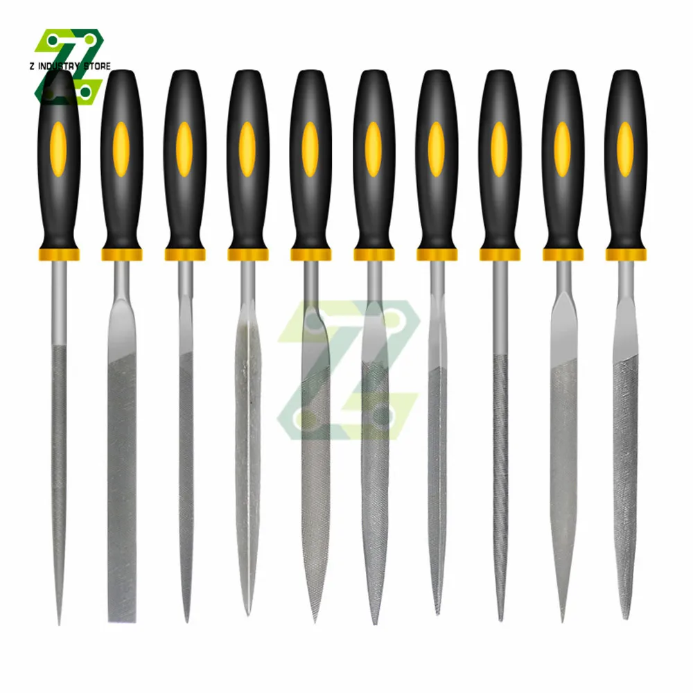 140x3mm-Diamond-Files-Round-Semicircle-Flat-Triangle-Diamond-File-Set ...