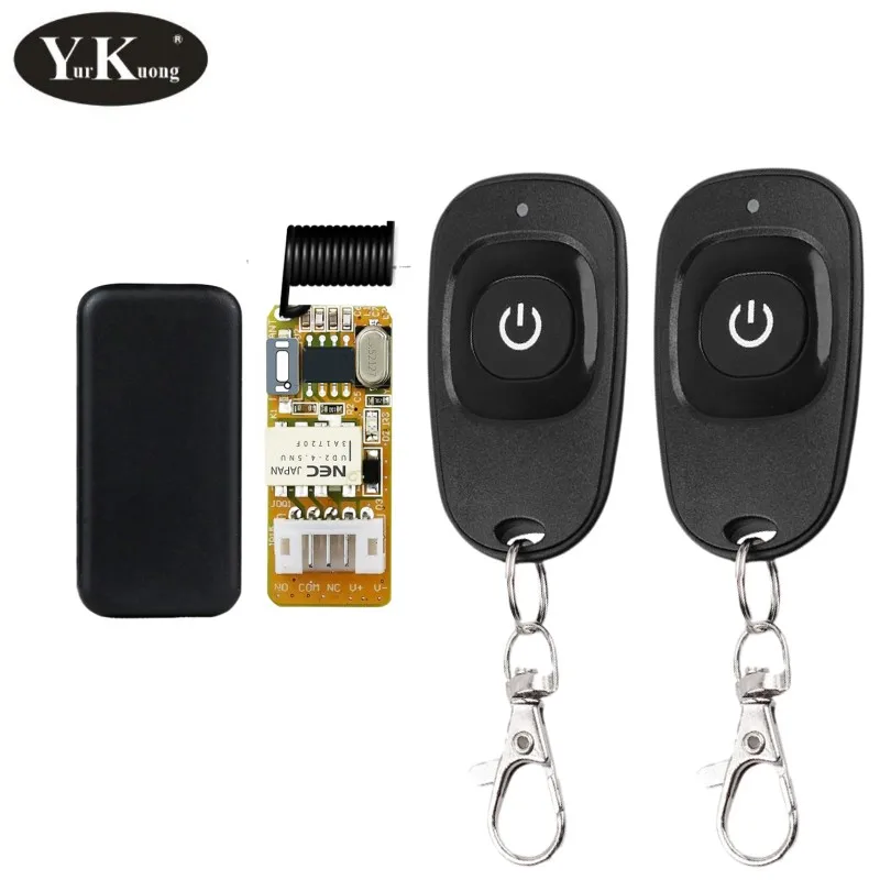 DC5V6V9V12V-mini-Relay-Remote-Control-Switch-Small-Contact-NO-COM-NC-2A ...