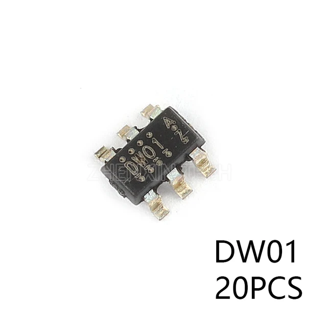 20PCS/LOT ( DW01+ 8205A Each 10pcs) FS8205A FS8205 DW01 DW01A Combination MSOP-8 SOT23-6 Battery ...