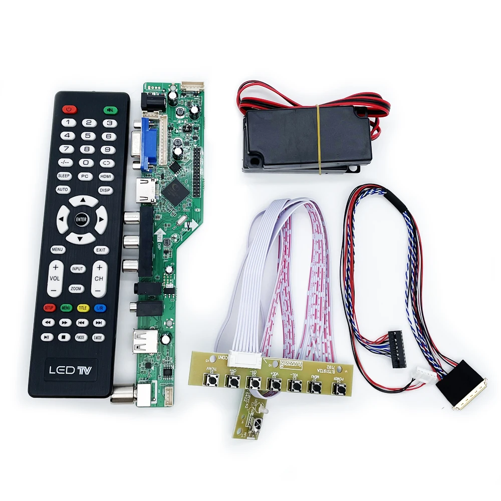 V53-universal-lcd-led-tv-controlador-driver-board-VGA-HD-MI-USB-TV ...