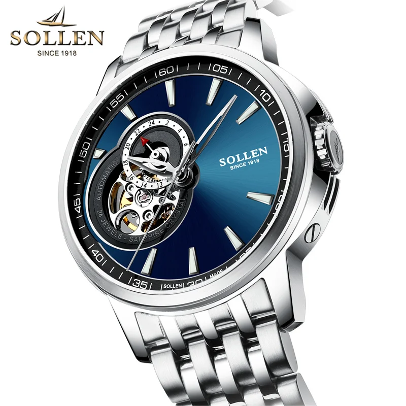 Switzerland-Luxury-Brand-SOLLEN-Japan-Import-NH39A-Automatic-Mechanical ...