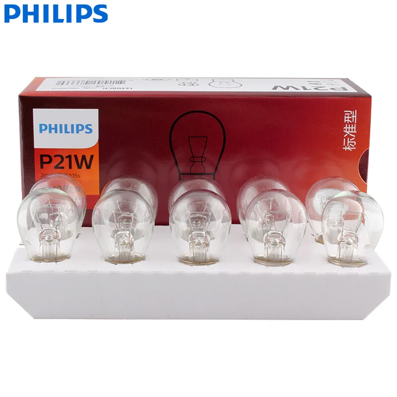 Philips Truck 24v Standard P21w S25 21w 13498cp Ba15s Turn Signal Lamps ...