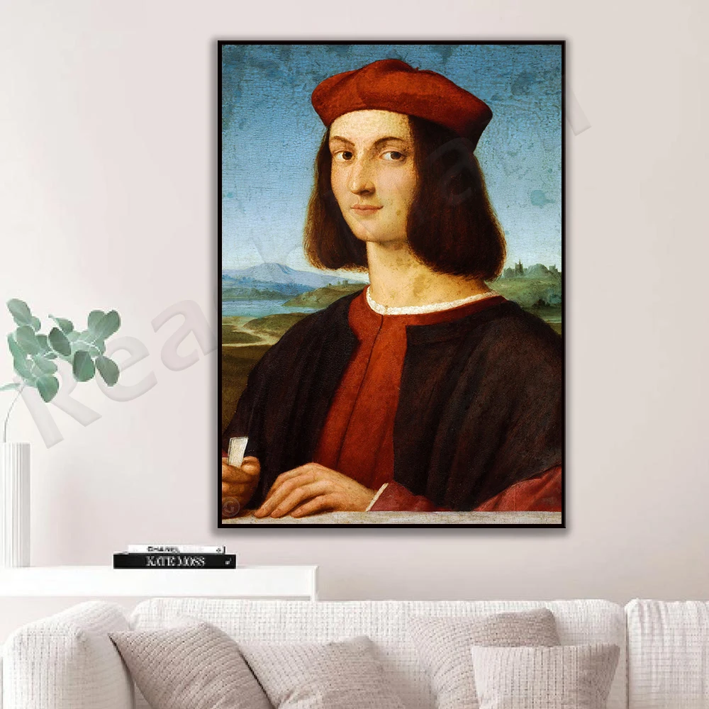 Raphael Portrait Of A Young Man