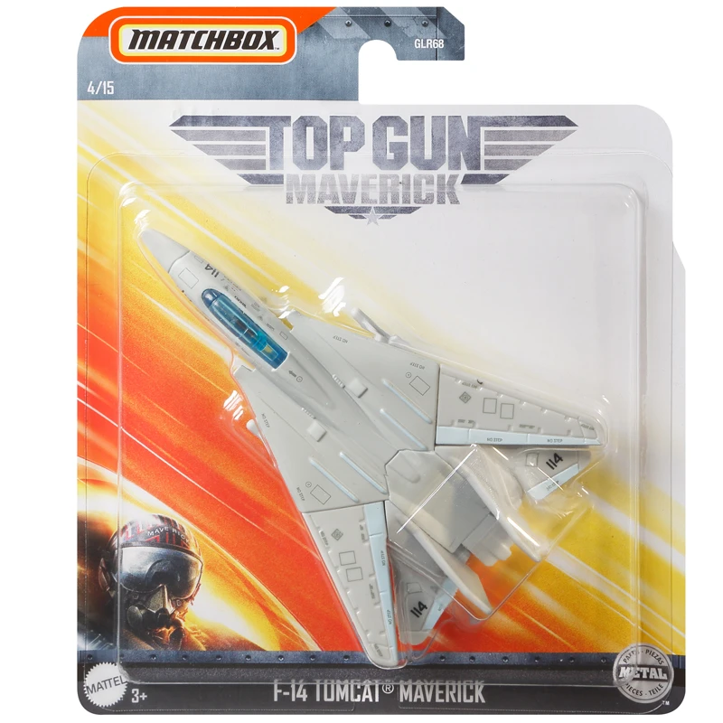 2020 Matchbox Plane F 14 TOMCAT MAVERICK Top Gun Maverick Metal ...