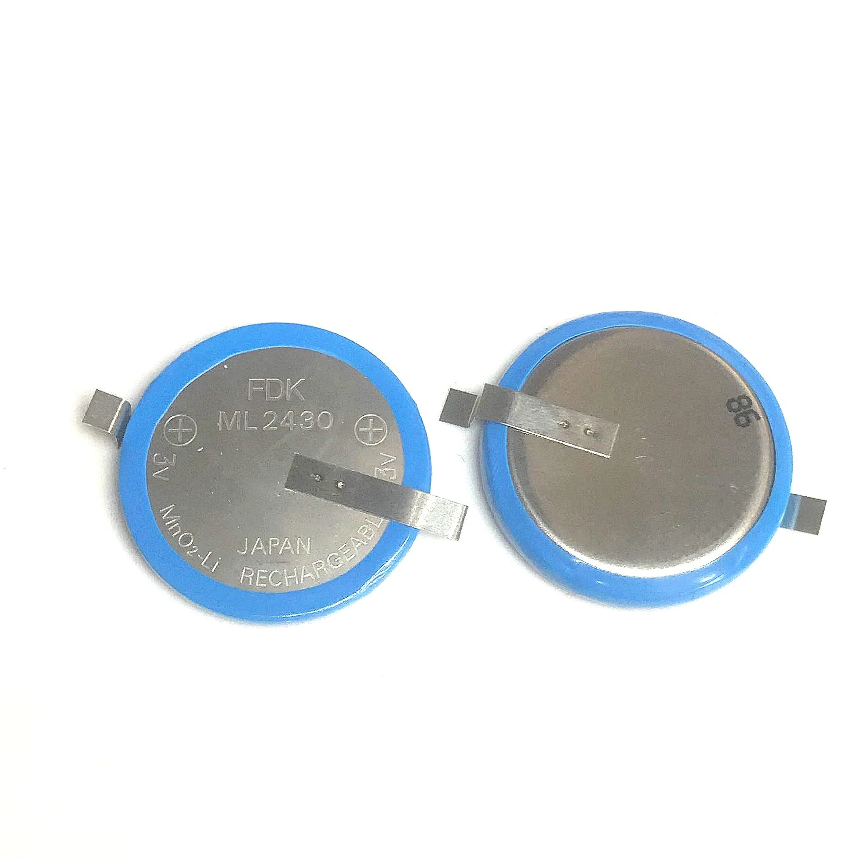 FDK ML2430 버튼 배터리 충전식 3V, CR2430 교체 가능|단추 배터리| - AliExpress