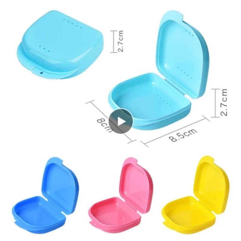 Orthodontic Braces Silicone Mouth Guard Braces Tooth Tray Storage Boxes ...