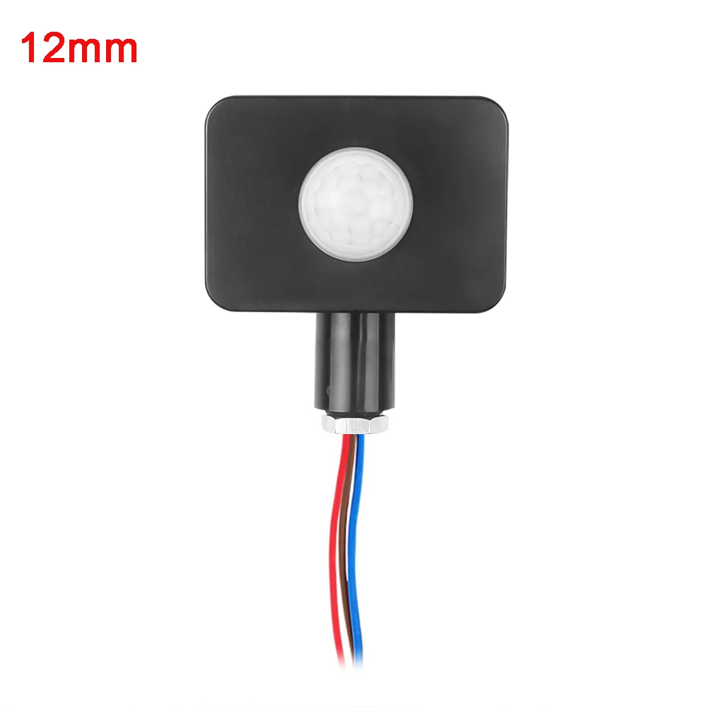 Outdoor Ultrathin LED Flood light PIR Motion Sensor Detector Automatic ...