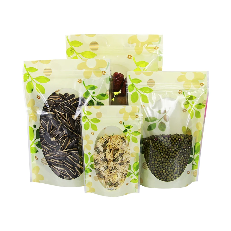 1000Pcs Retail Plastic Ziplock Resealable Packing Bags Tea Dried Flower ...