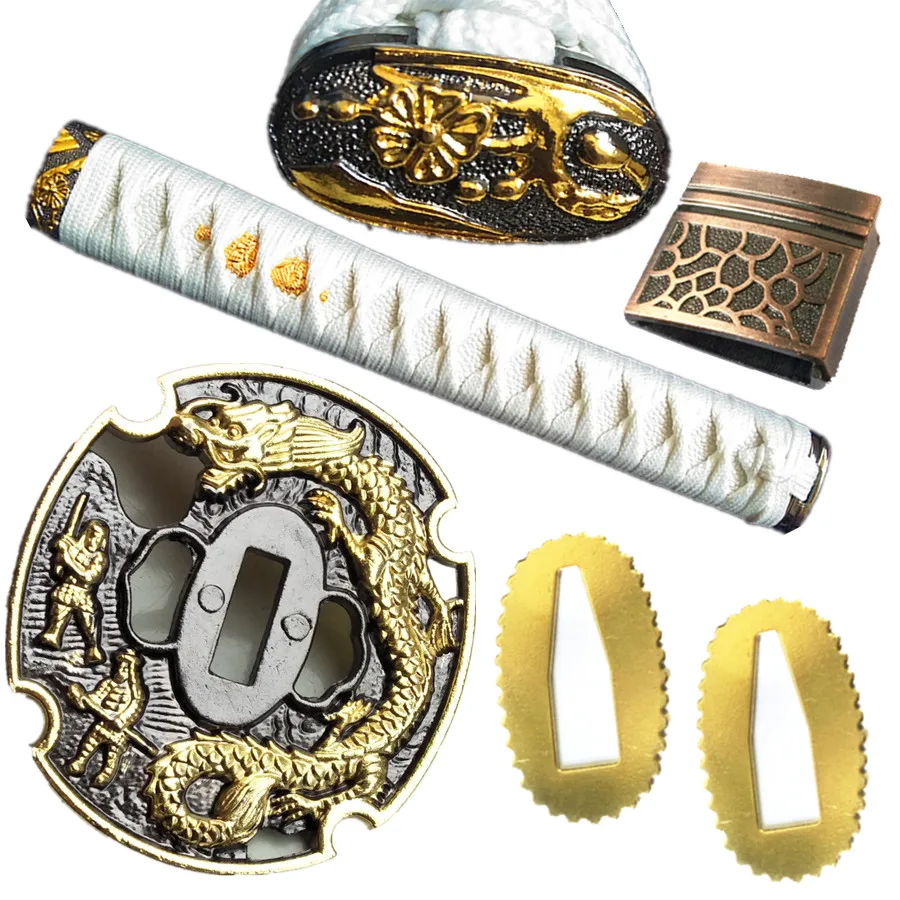HandMade Exquisite A Set of Sword Handle/Alloy Tsuka For Japanese Sword ...