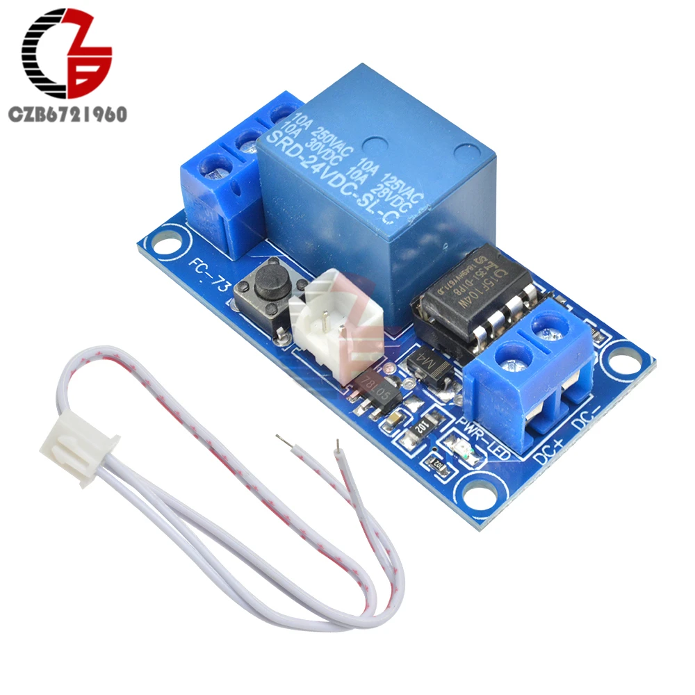 1 CH 24V Rast Relais Modul mit Touch Bistabile Schalter Trigger Relais ...