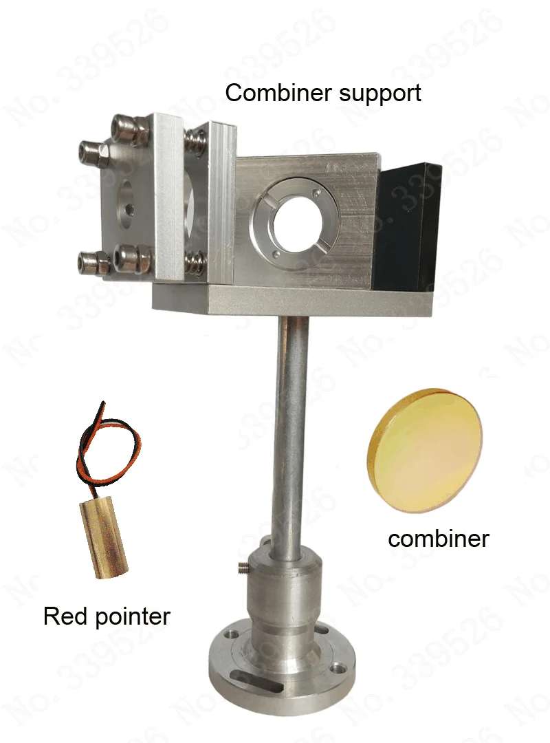 CO2 laser beam combiner support + 25mm beam combiner +red pointer Whole ...