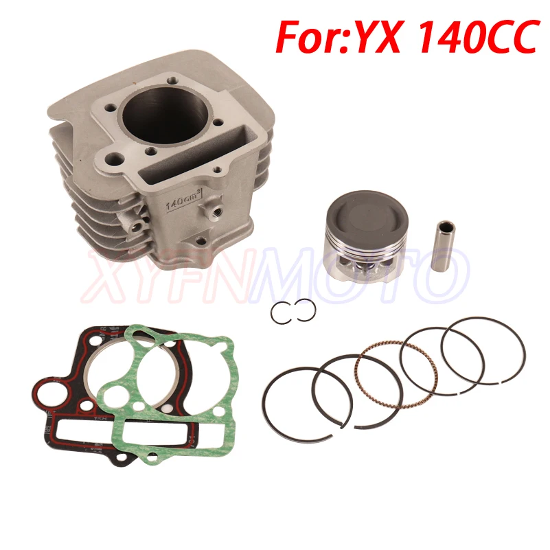 YX140-140cc-Cylinder-Piston-Ring-Gasket-Kit-For-56mm-Bore-YinXiang ...