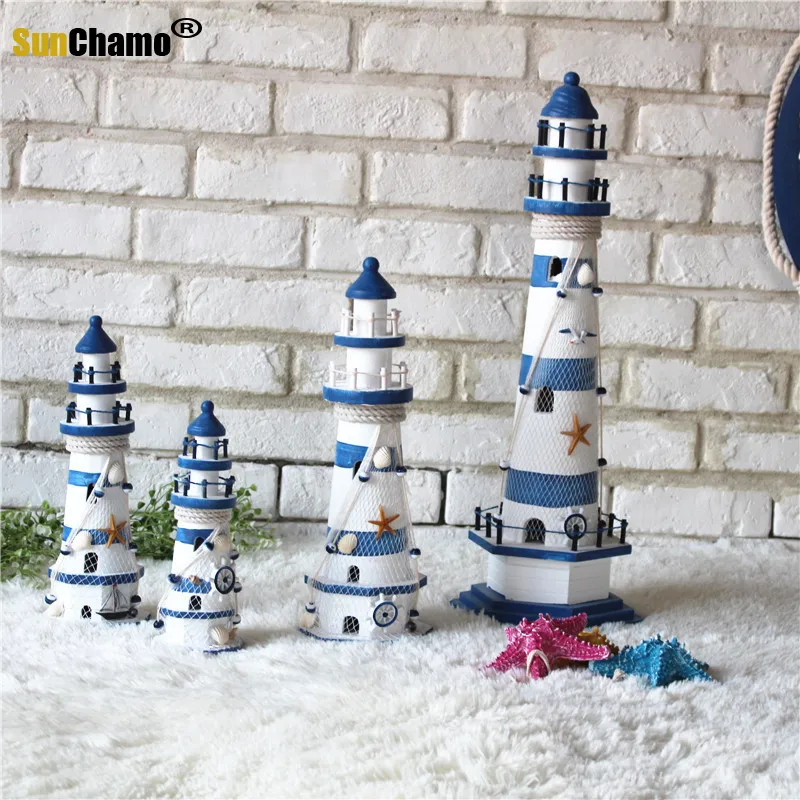 Beautiful handmade vintage lighthouse Other Assemblage Art ...