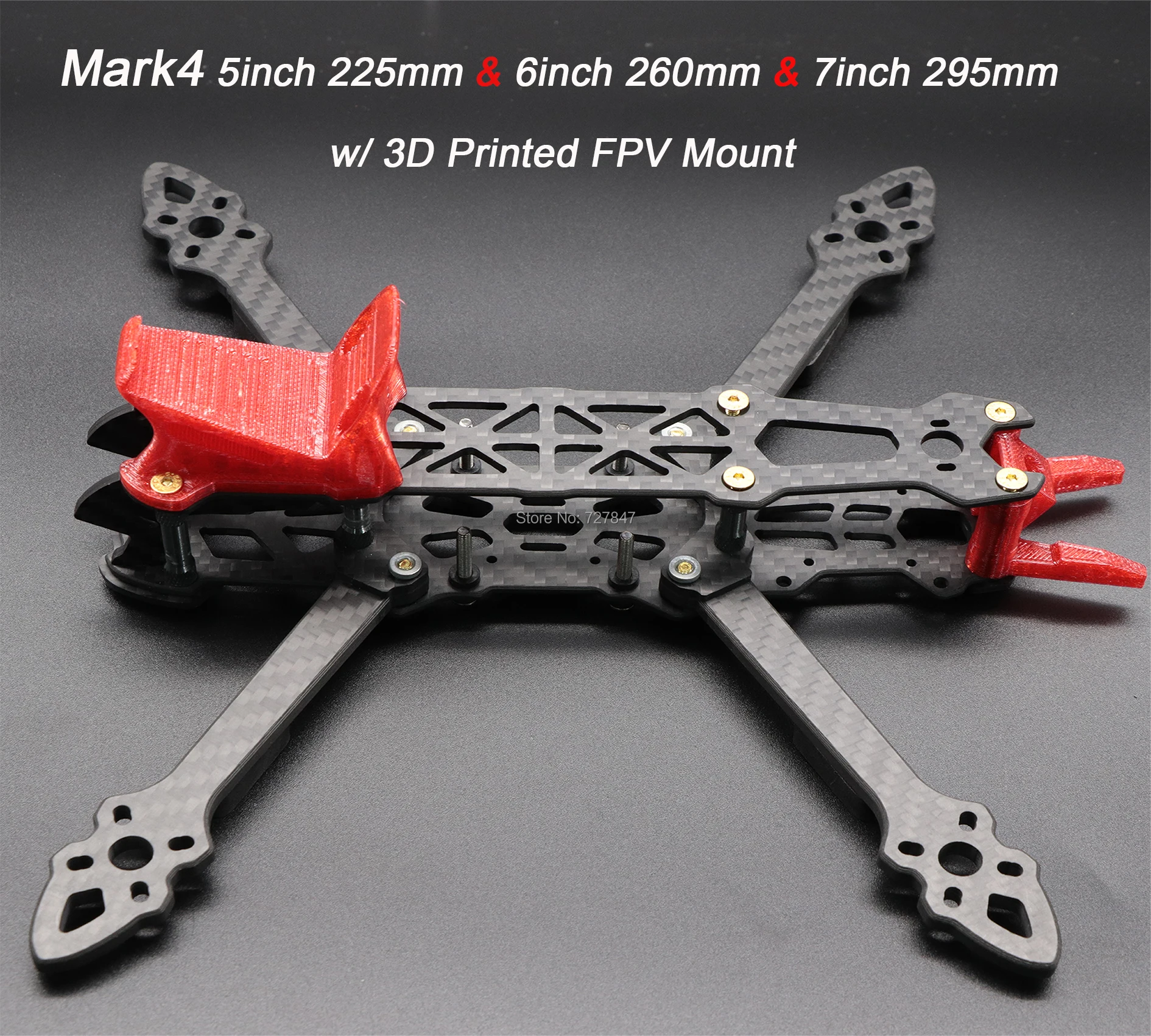 Mark4-Frame-5inch-225mm-6inch-260mm-7inch-295mm-w-3D-TPU-Printing-Mount ...
