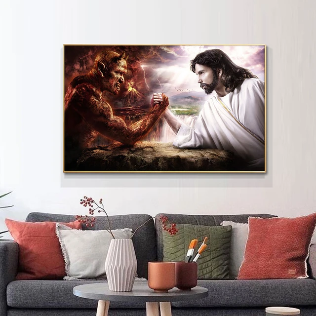 God Vs Devil Arm Wrestling