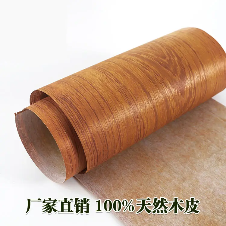 L:2.5Meters Width:250mmThickness:0.2mm Acid Wood Veneer Bark Pattern ...