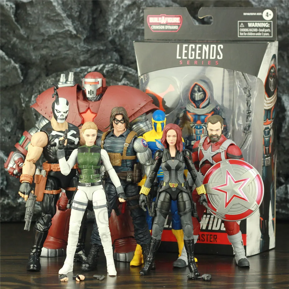 Figuras de acción originales de Marvel Legends, 2020, Black Widow ...