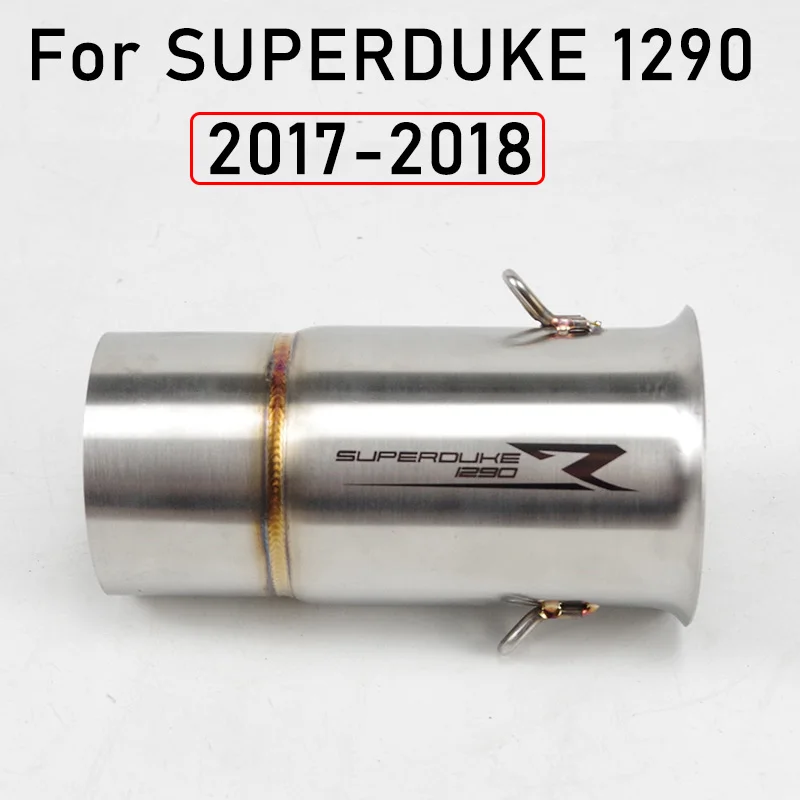 Free Shipping For DUKE R 1290sdr Exhaust Pipe Middle Link Pipe Muffler ...