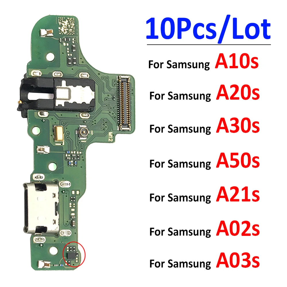 10Pcs USB Charger Charging Port Dock Connector Board Flex Cable For ...
