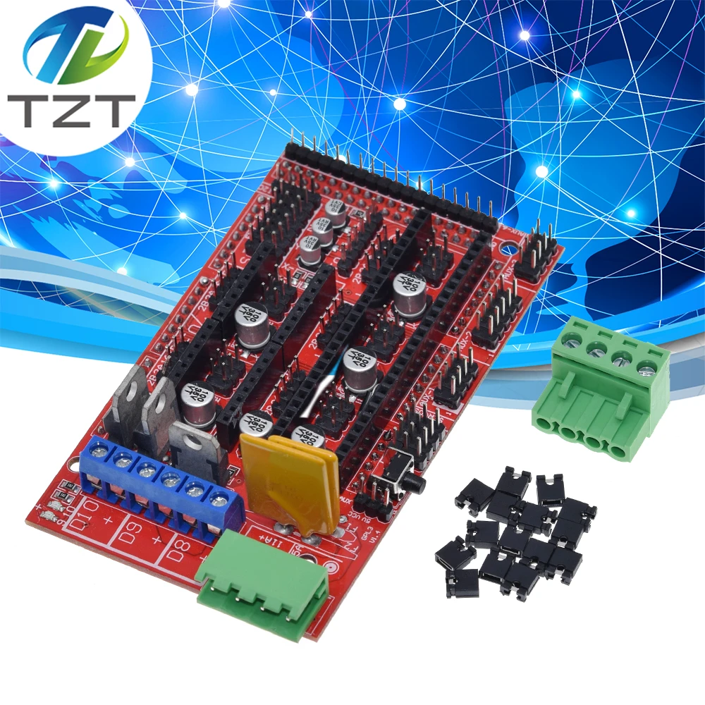 TZT RAMPS 1.4 3D printer control panel printer Control Reprap ...