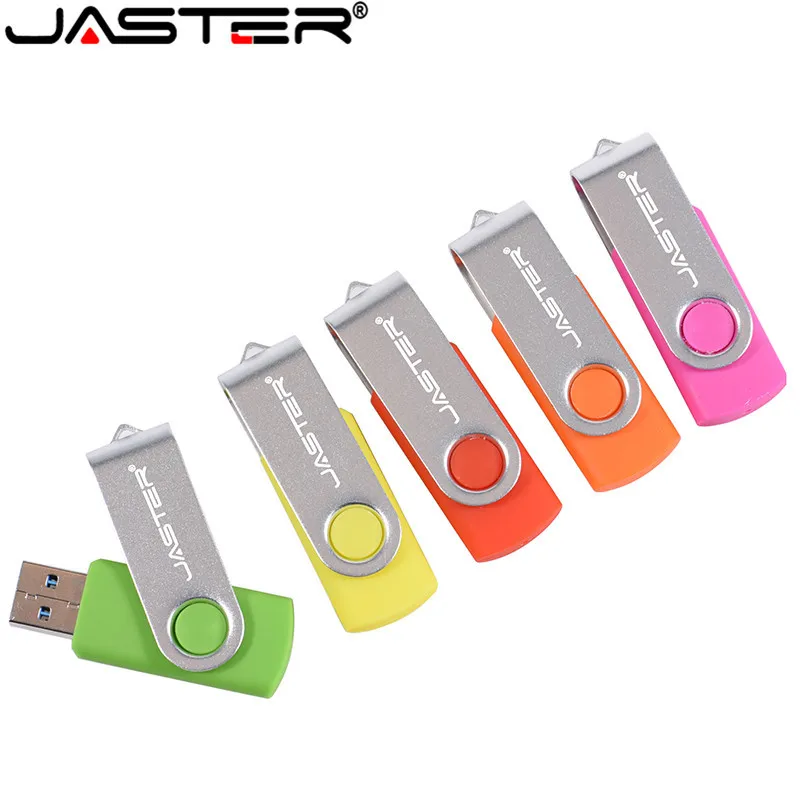 JASTER-USB-flash-drive-USB-2-0-S303-Swivel-design-Pendrives-128GB-64GB ...