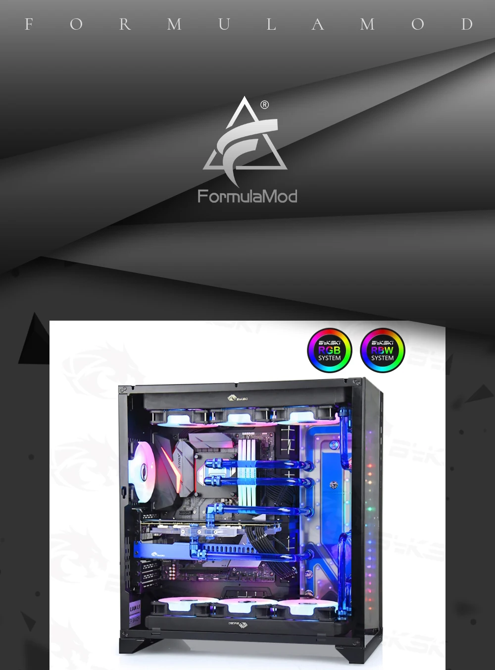 Bykski Waterway Cooling Kit For Lian Li PC-O11 Dynamic XL Case RBW For ...