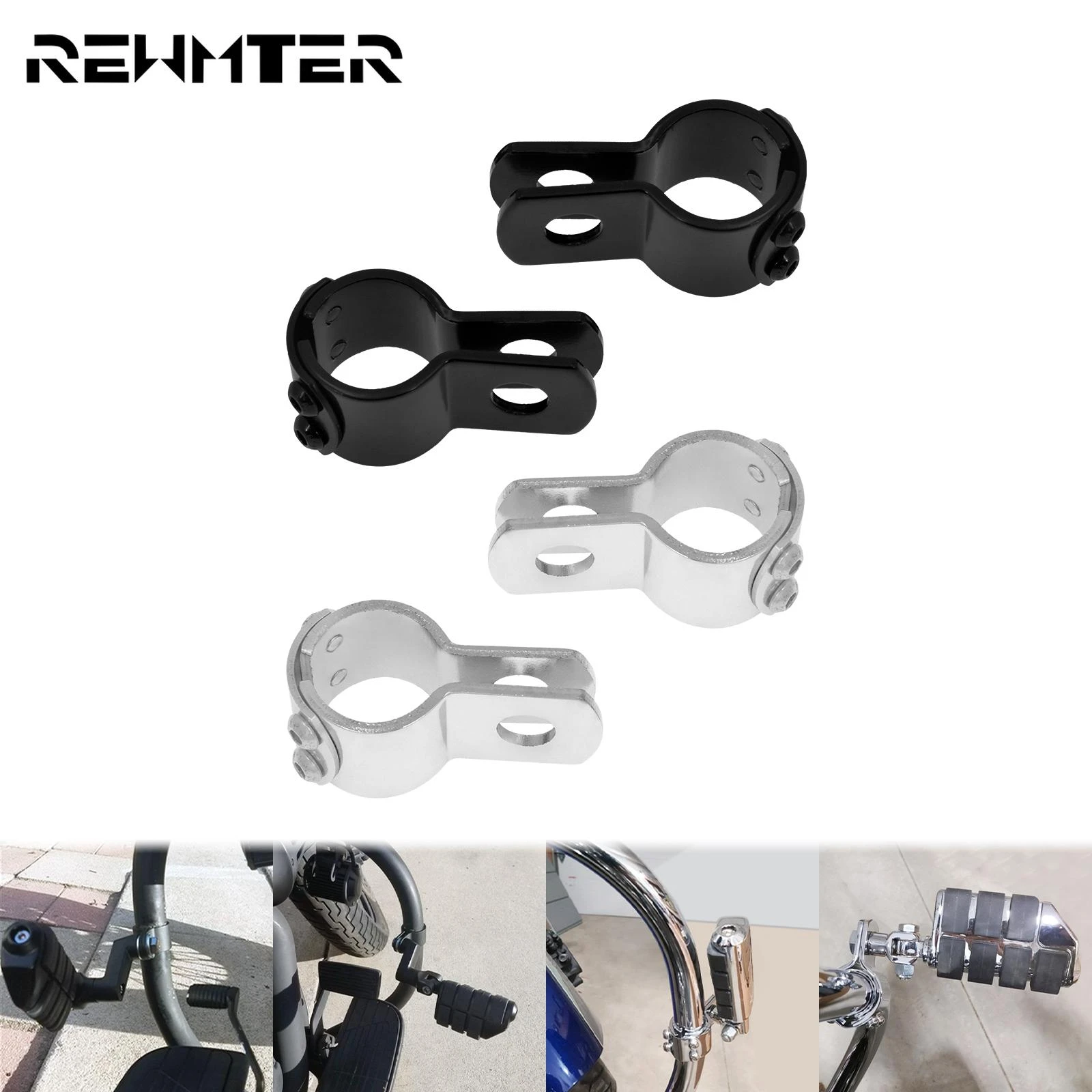 Motorcycle Highway Footrest | Pedal Dyna Motorcycle Clamp | Motorcycle ...