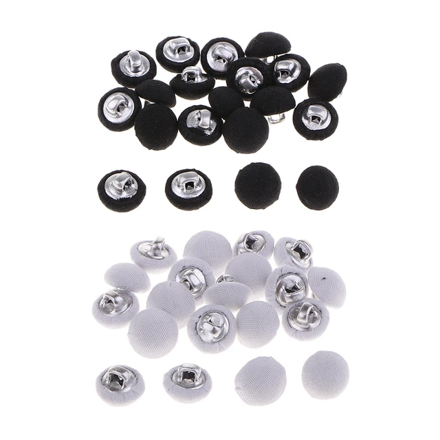 Black Upholstery Buttons