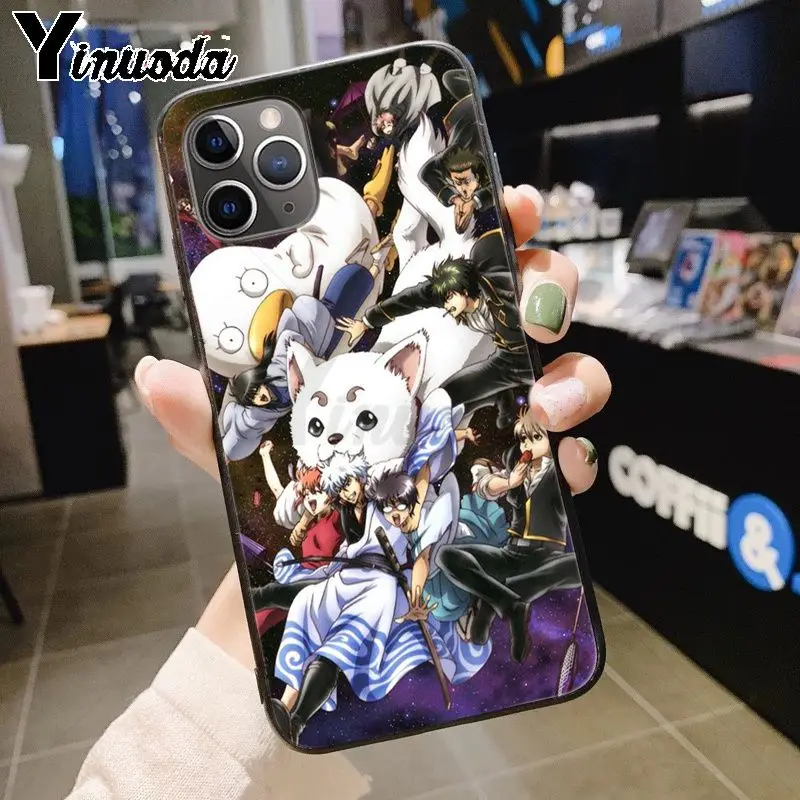 Yinuoda гинтама аминовый Защитный Мягкий ТПУ чехол для телефона для iPhone 7plus 6S 7 8 8Plus Xs ...