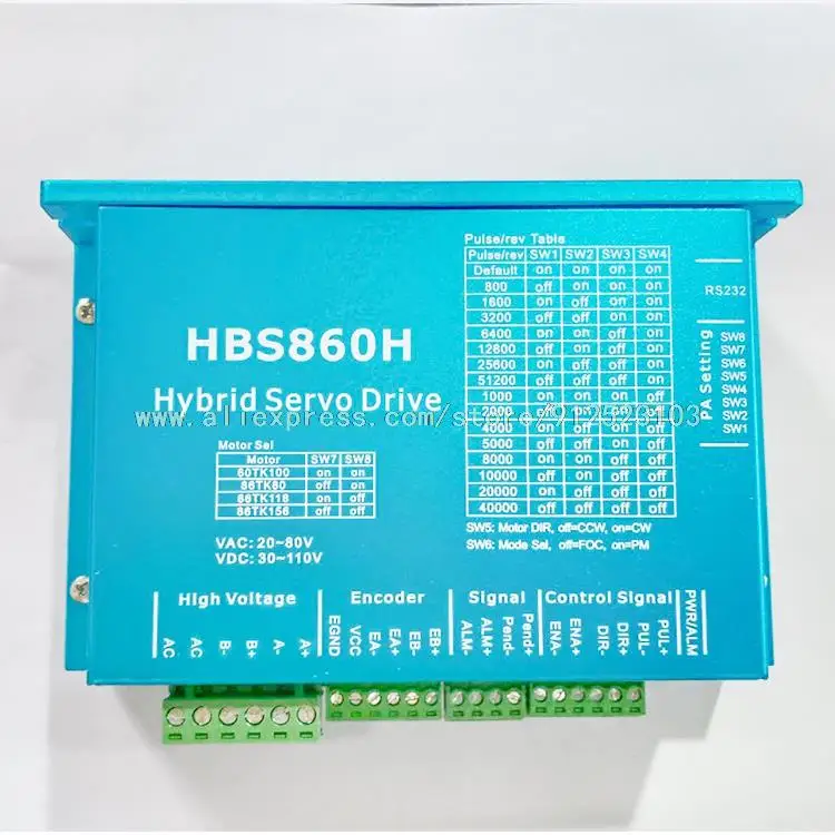 Controlador-de-servomotor-de-circuito-cerrado-HBS86H-HBS860H ...