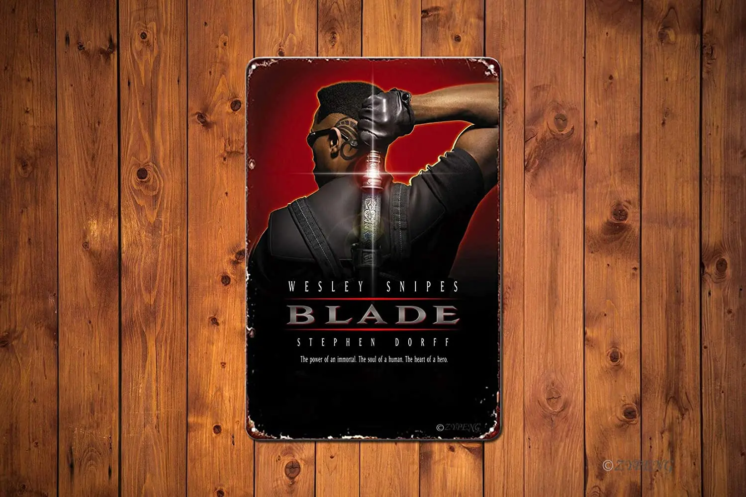 Tin Sign Blade Movie Poster Wesley Snipes Vintage, 46% OFF