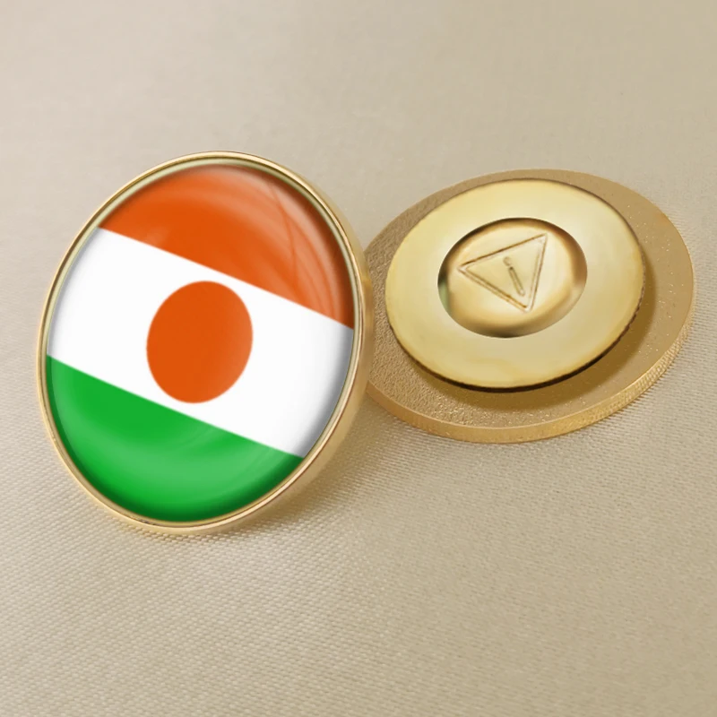 Lapel Pin Nigeria Country Flag Badge - Enamel Metal, New (Mix & Match ...