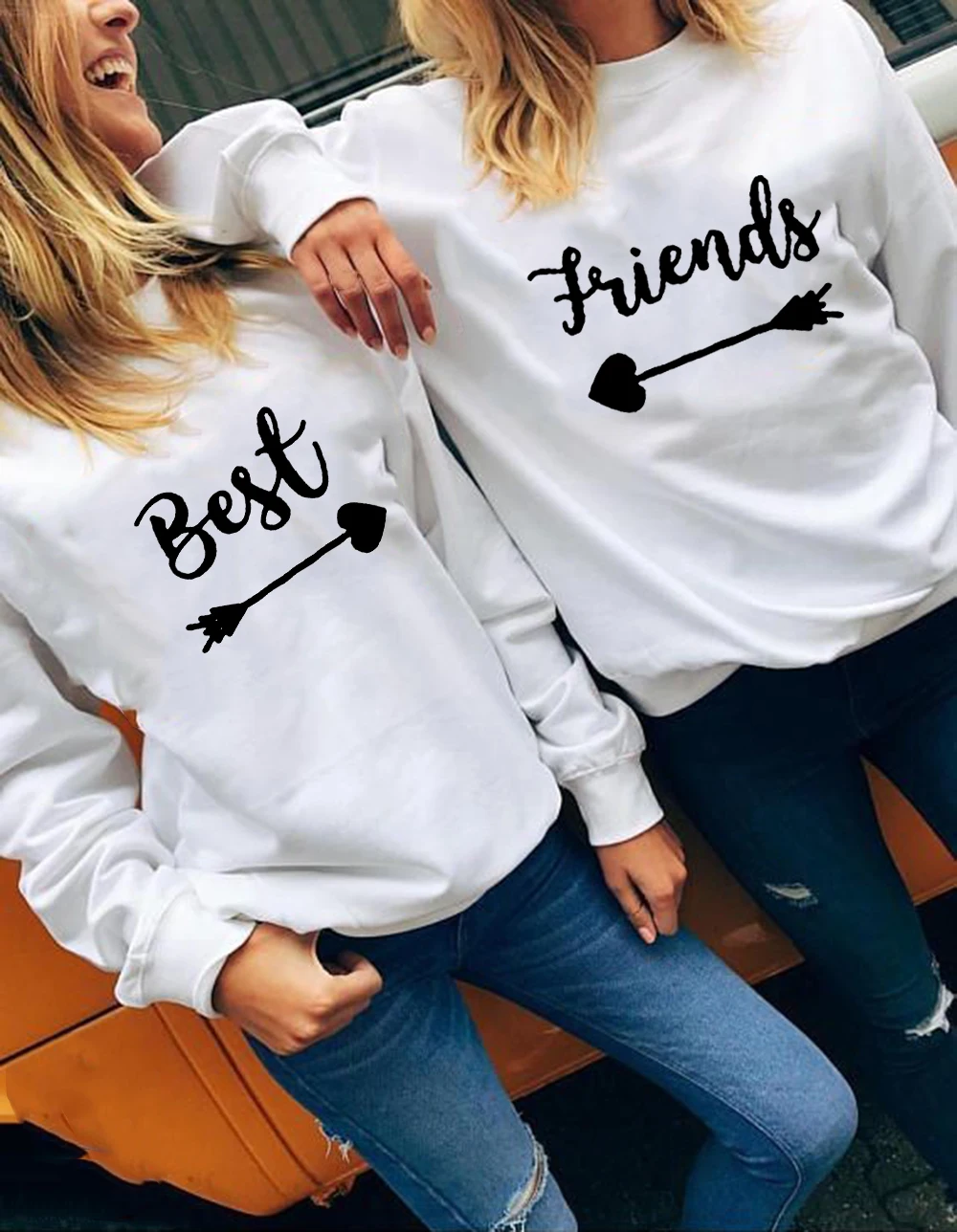 Matching Best Friend Crewnecks