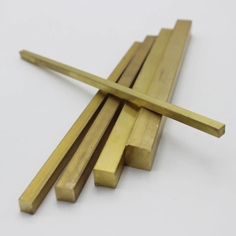1pcs-Solid-Brass-Row-Strip-Brass-Flat-Plate-Bar-Size5X5-6X6-8X8-10X10 ...