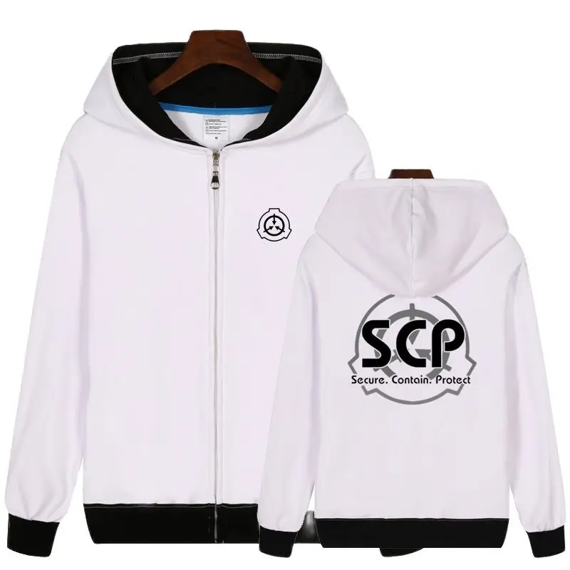 High-q Unisex Anime Scp Hoodie Coat Special Containment Procedures ...