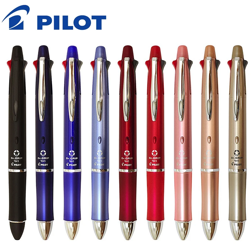 1pcs Japan PILOT multi pen Dr.Grip 4+1 multi function ballpoint pen 0.7 ...
