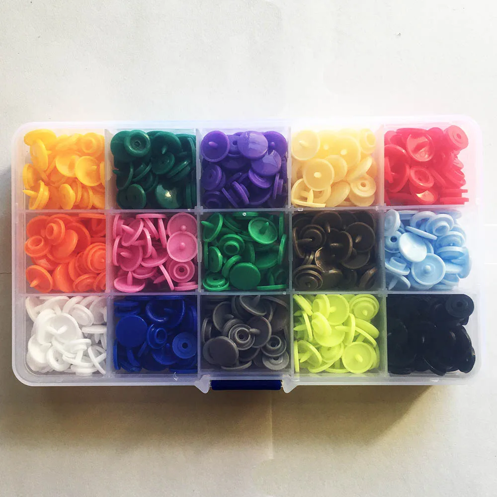 150-240-360set-T5-12mm-Plastic-Snaps-Button-Fasteners-Buckle-Snap ...