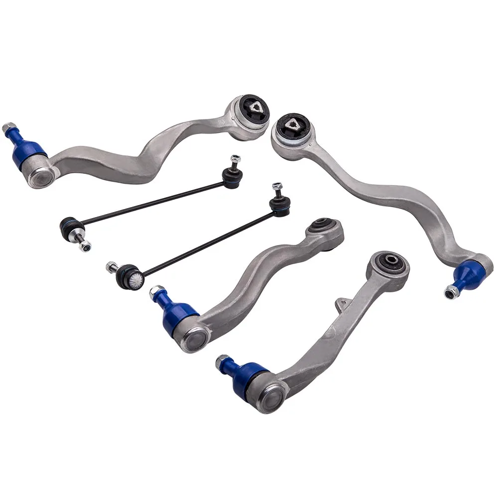 Front-Suspension-Wishbones-Control-Arms-Drop-Links-Kit-For-BMW-5-Series ...