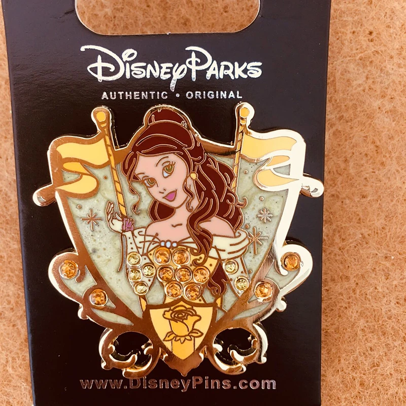 Disney-Cartoon-Badges-for-Clothes-Princess-Mermaid-Cinderella-Cute ...