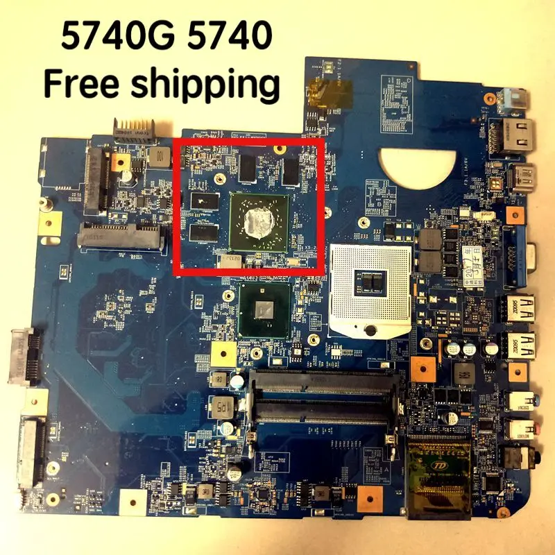 Acer aspire 5740G 5740 Laptop motherboard MBPRF01001 48.4GD01.01 ...